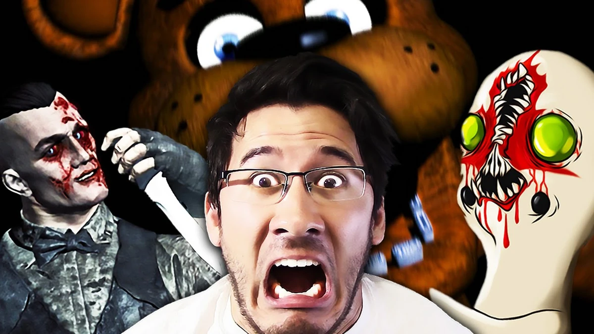 Random Horror Reaction Compilation #9: Five Nights at Freddy's, Outlast ...
