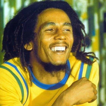 Bob Marley Smiling