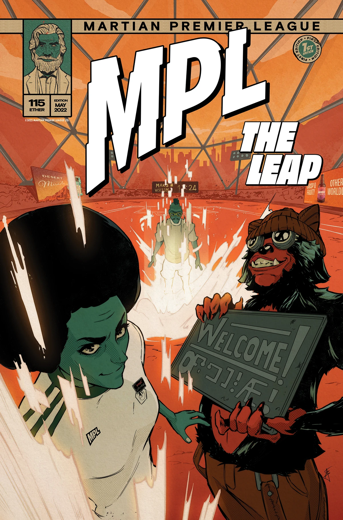 Comic 1: The Leap | Mars Madness Wiki | Fandom