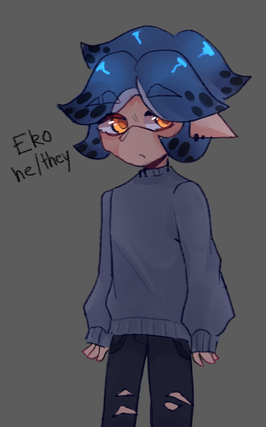 Eko Escarra (Eko) | Marshywillow's OCs Wiki | Fandom