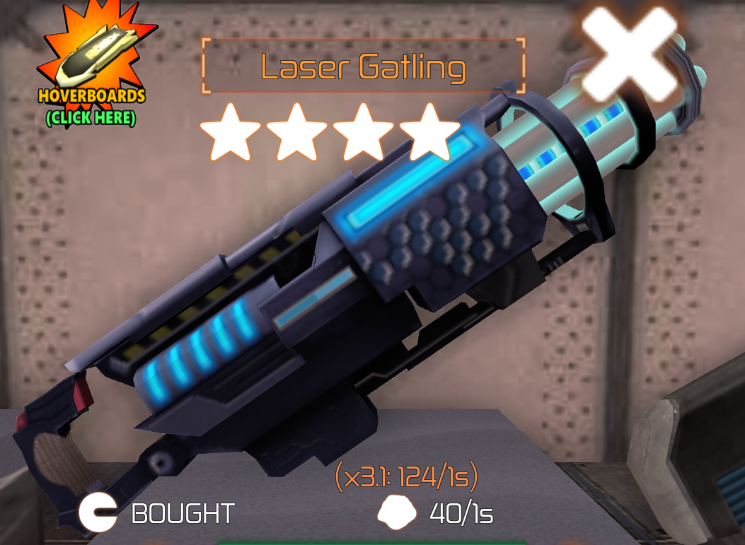 Laser Gatling | Mars Mining Simulator Wiki | Fandom Laser Gatling | Mars Mining Simulator Wiki | Fandom