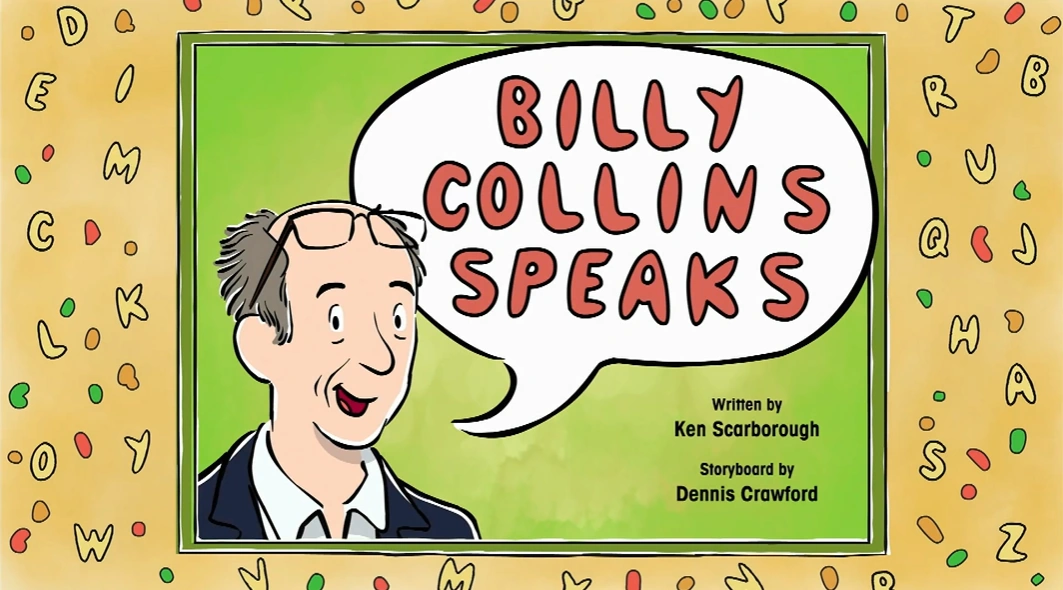Billy Collins Speaks | MarthaSpeaks Wiki | Fandom