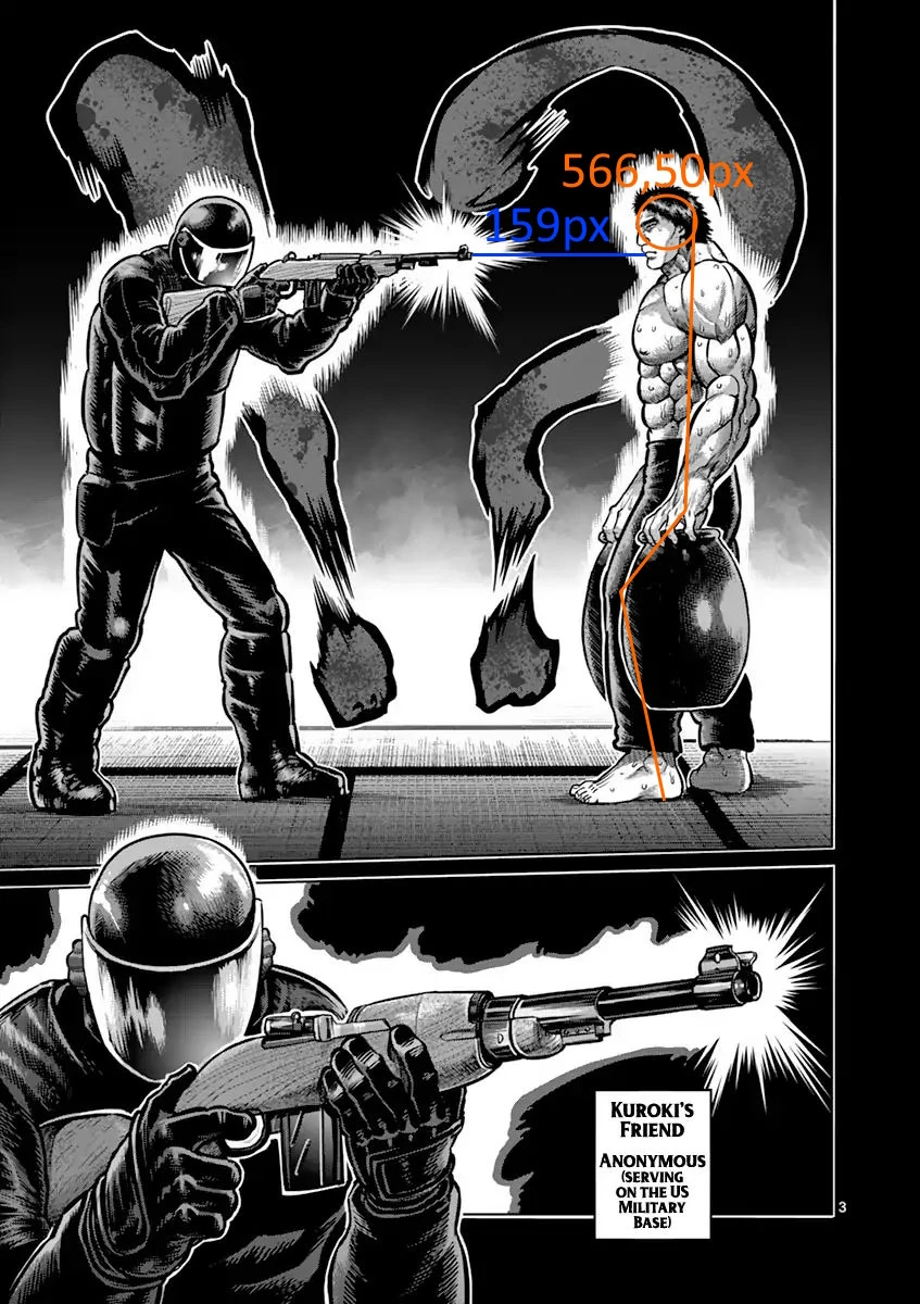 Usuario Blog:Titanium requiem/Kengan Ashura: Kuroki bloquea una bala ...