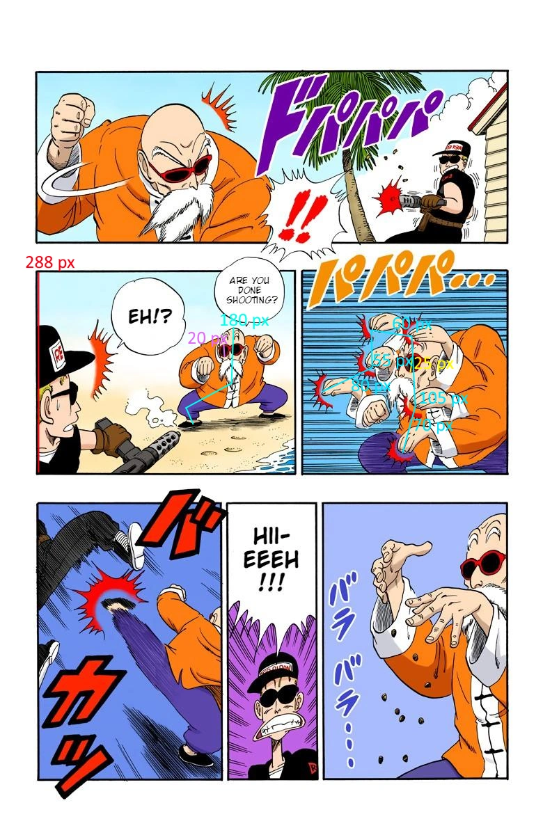 Usuario Blog:Un Maruchan Crudo/Dragon Ball - Kame Sennin atrapa balas ...