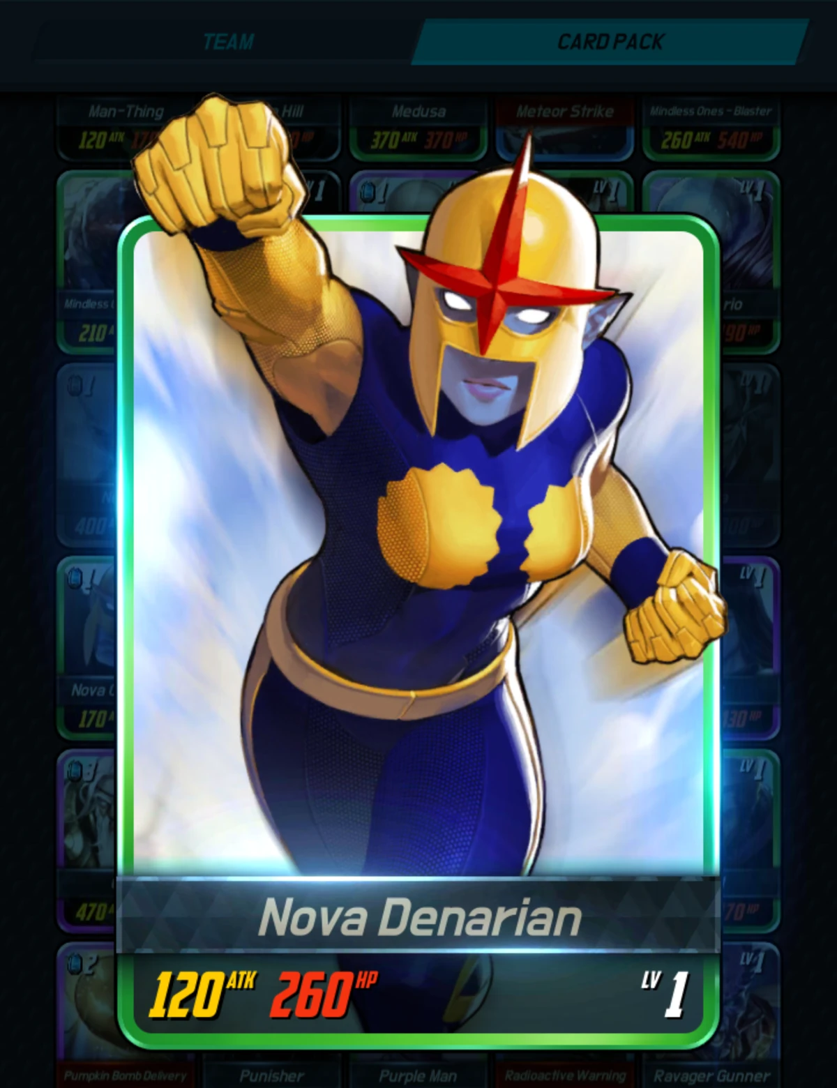 Nova Denarian | Marvel Battle Lines Wiki | Fandom