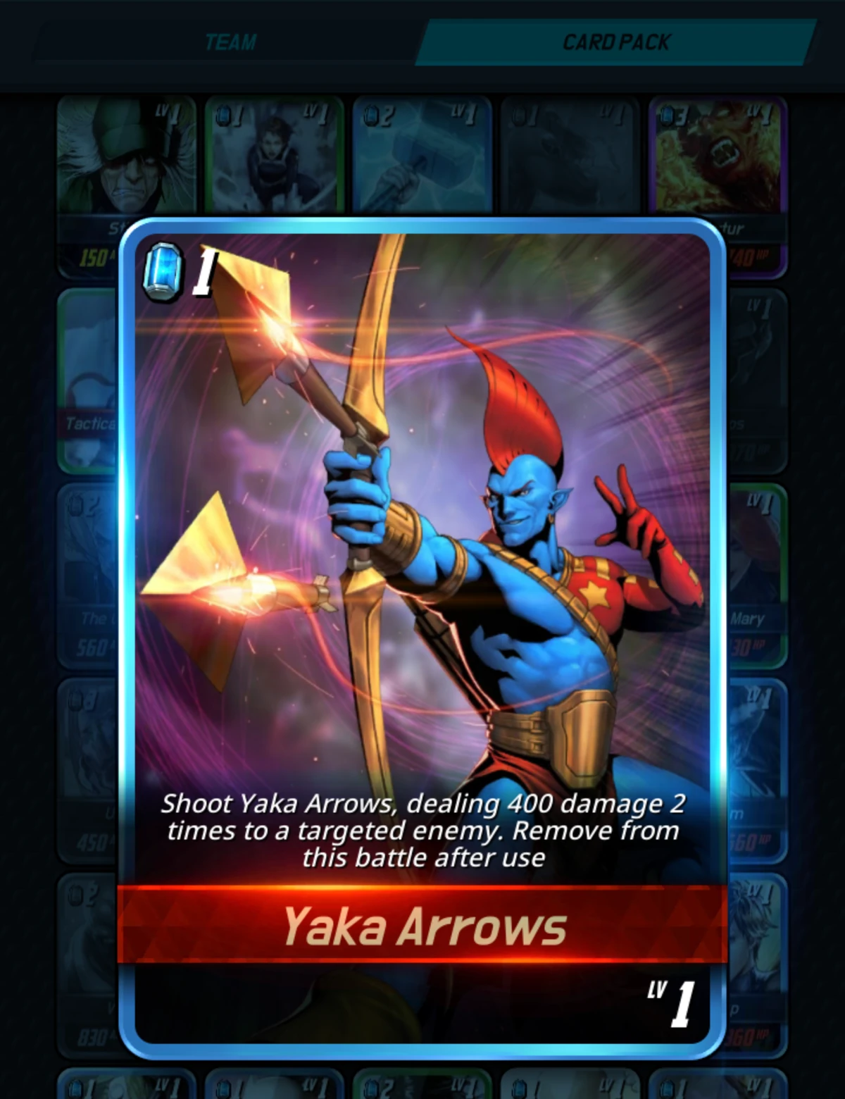 Yaka Arrows | Marvel Battle Lines Wiki | Fandom