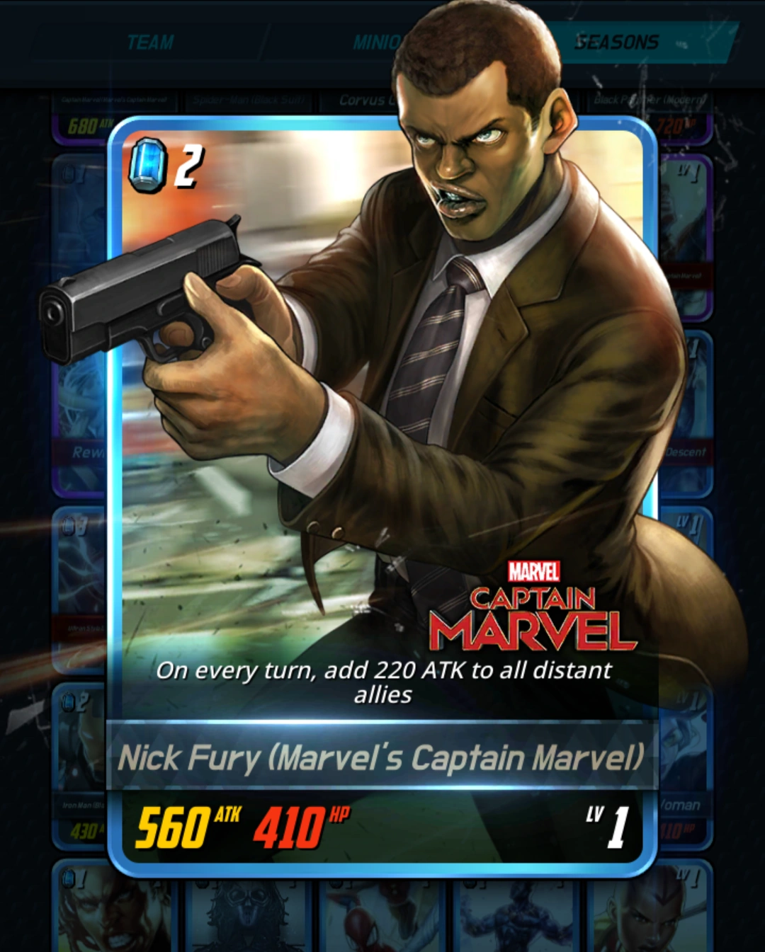Nick Fury (Marvel's Captain Marvel) | Marvel Battle Lines Wiki | Fandom