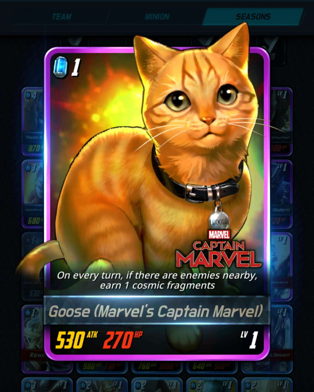 Goose (Marvel's Captain Marvel) | Marvel Battle Lines Wiki | Fandom