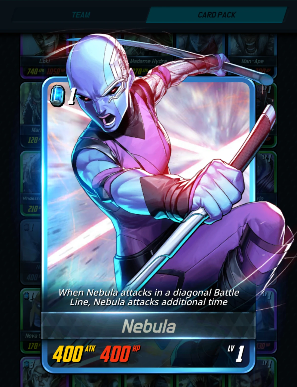 Nebula | Marvel Battle Lines Wiki | Fandom