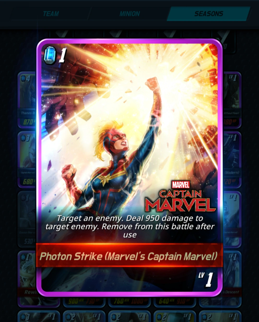 Photon Strike (Marvel's Captain Marvel) | Marvel Battle Lines Wiki | Fandom