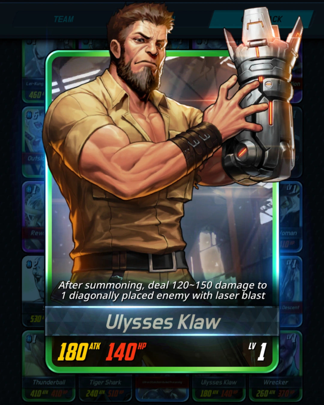 Ulysses Klaw | Marvel Battle Lines Wiki | Fandom