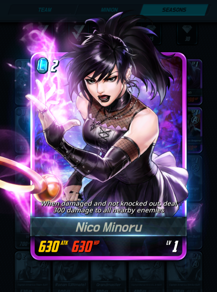 Nico Minoru | Marvel Battle Lines Wiki | Fandom
