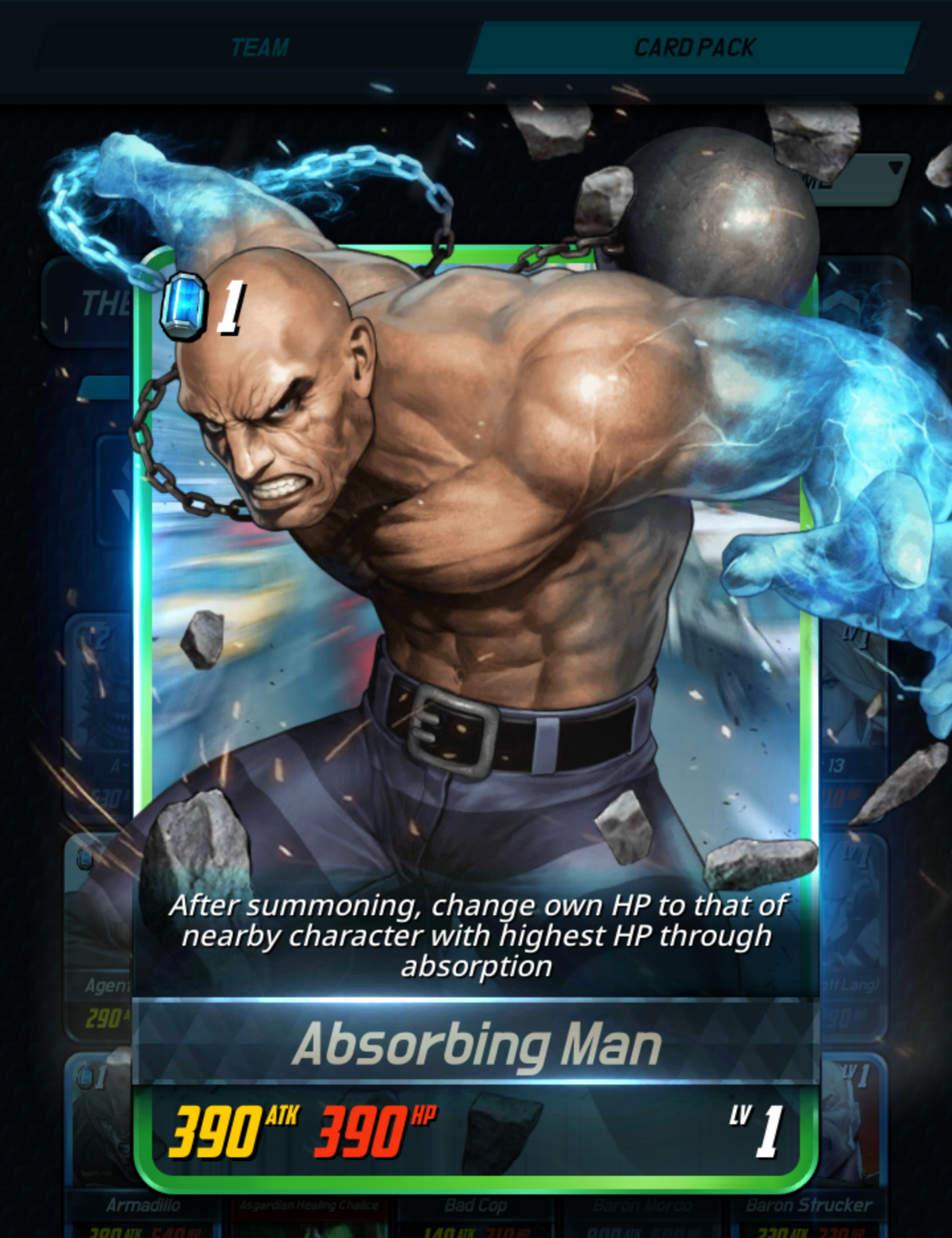 Absorbing Man | Marvel Battle Lines Wiki | Fandom