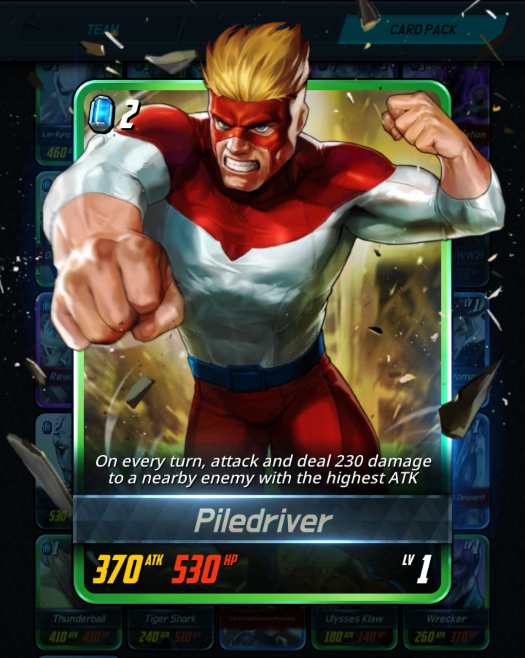 Piledriver | Marvel Battle Lines Wiki | Fandom