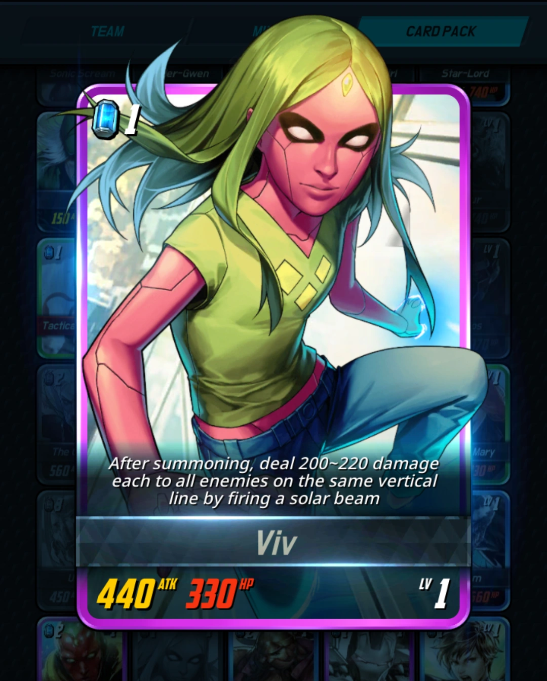 Viv | Marvel Battle Lines Wiki | Fandom