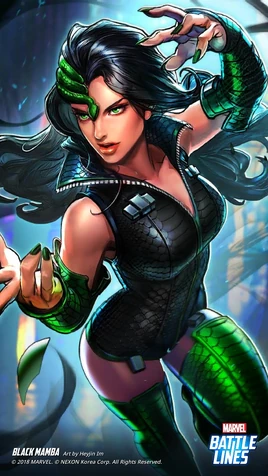 Black Mamba | Marvel Battle Lines Wiki | Fandom
