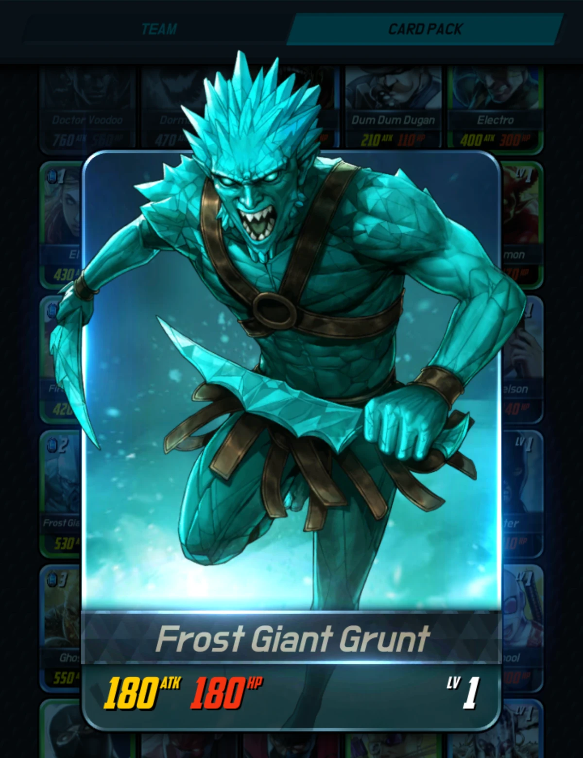 Frost Giant Grunt | Marvel Battle Lines Wiki | Fandom