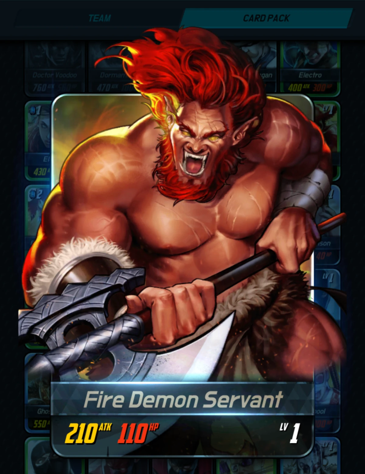 Fire Demon Servant | Marvel Battle Lines Wiki | Fandom