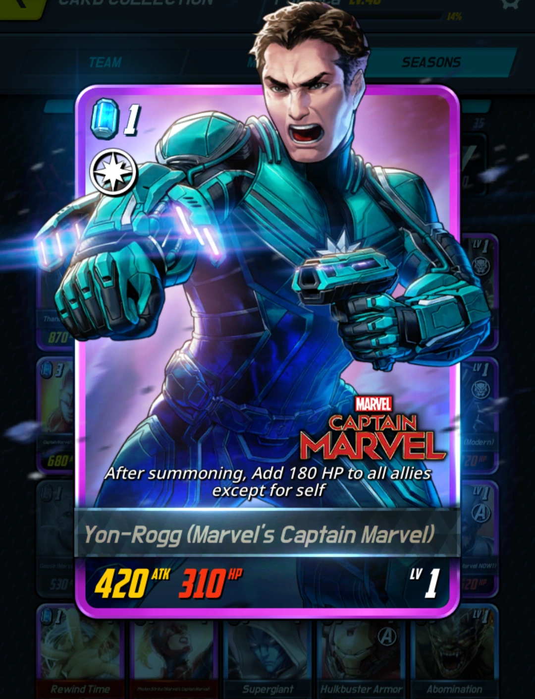 Yon-Rogg (Marvel's Captain Marvel) | Marvel Battle Lines Wiki | Fandom