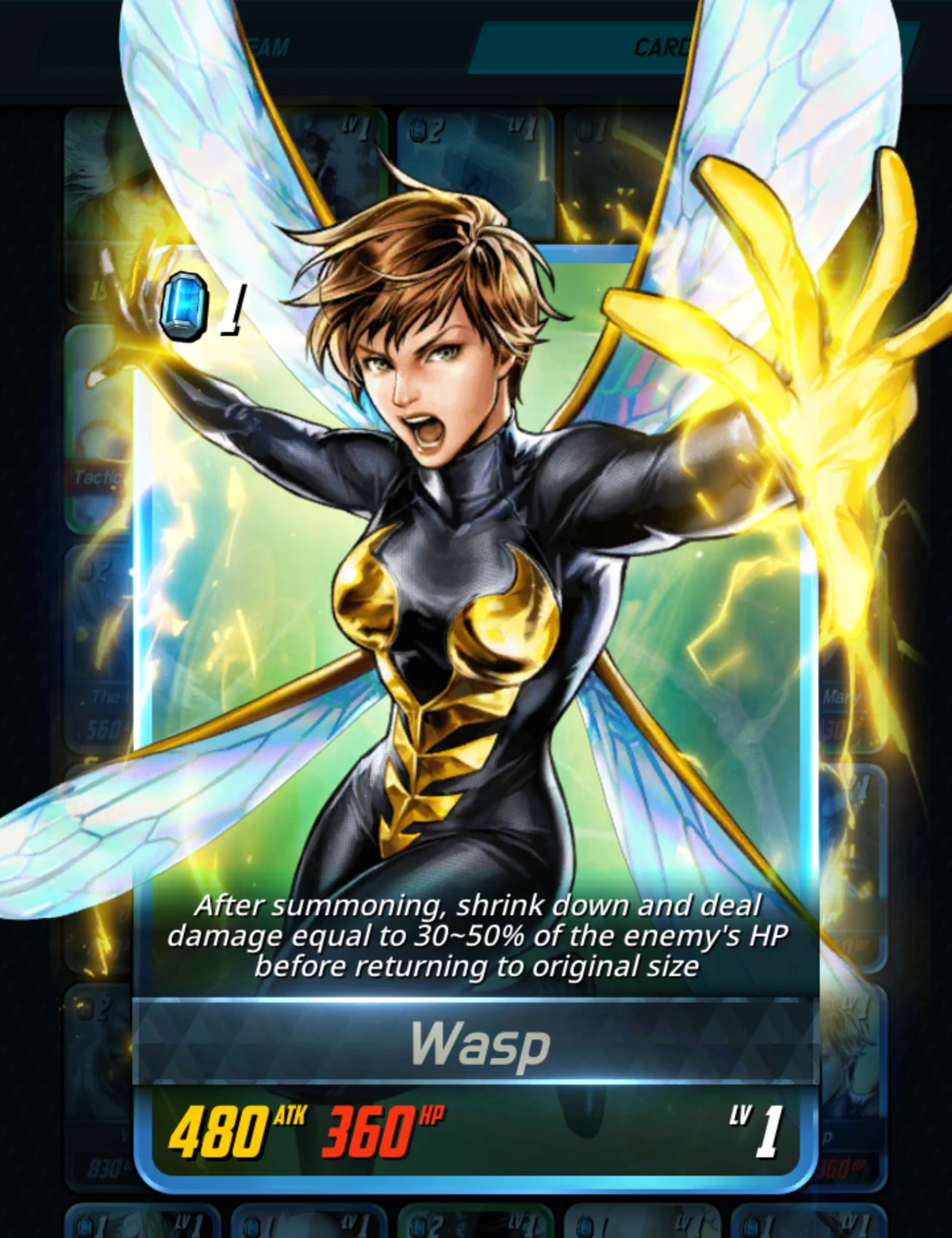 Wasp | Marvel Battle Lines Wiki | Fandom