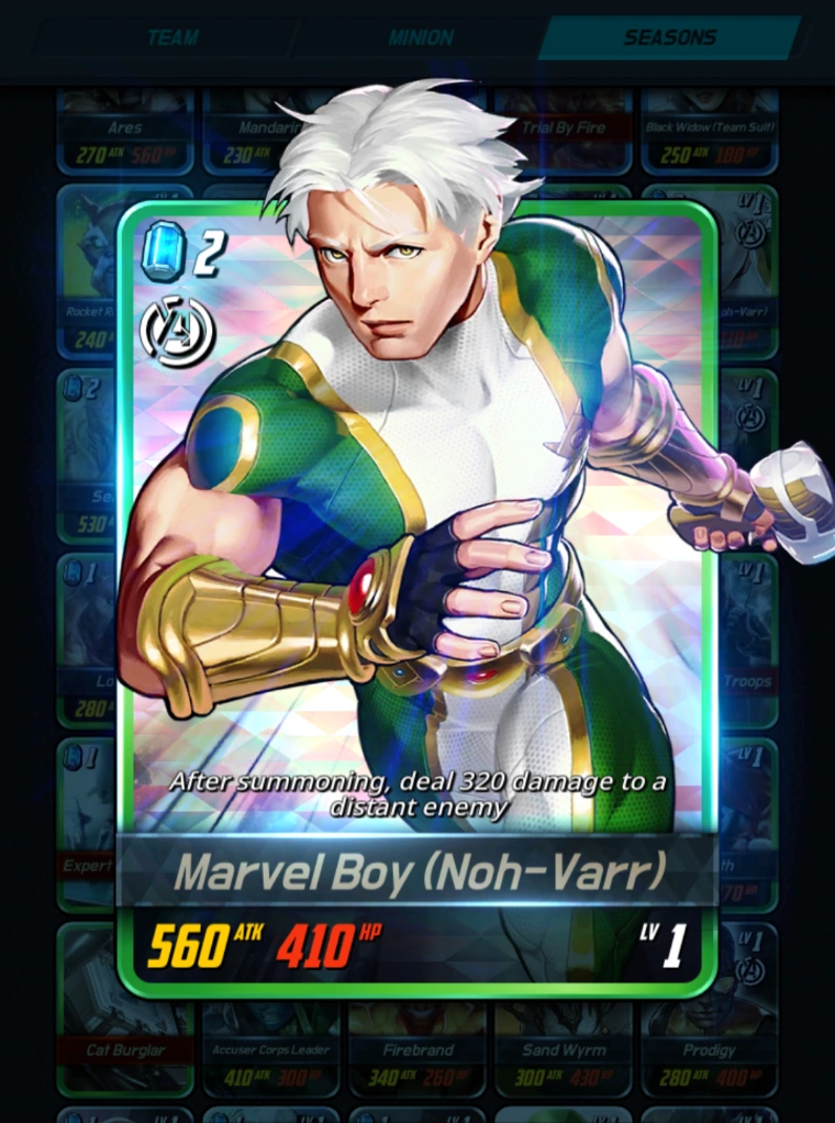 Marvel Boy (Noh-Varr) | Marvel Battle Lines Wiki | Fandom