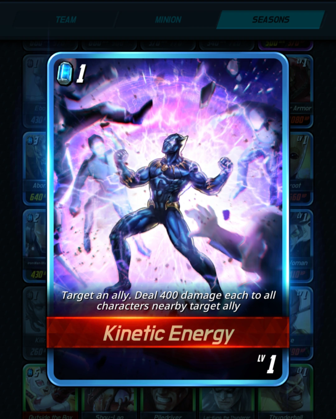 Kinetic Energy | Marvel Battle Lines Wiki | Fandom