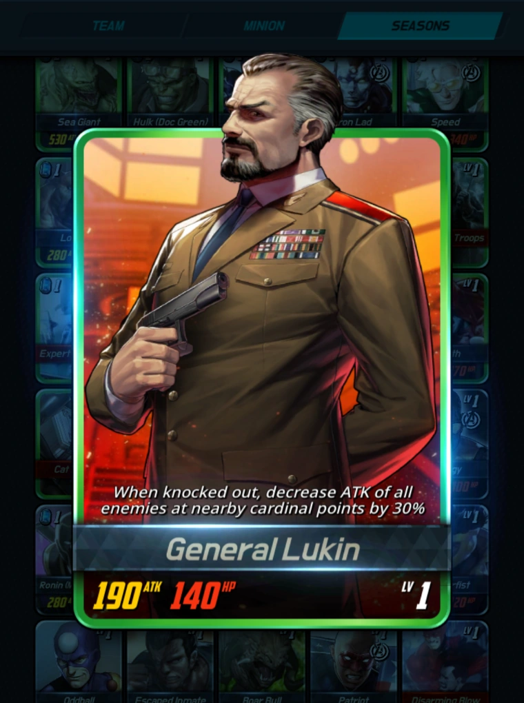 General Lukin | Marvel Battle Lines Wiki | Fandom