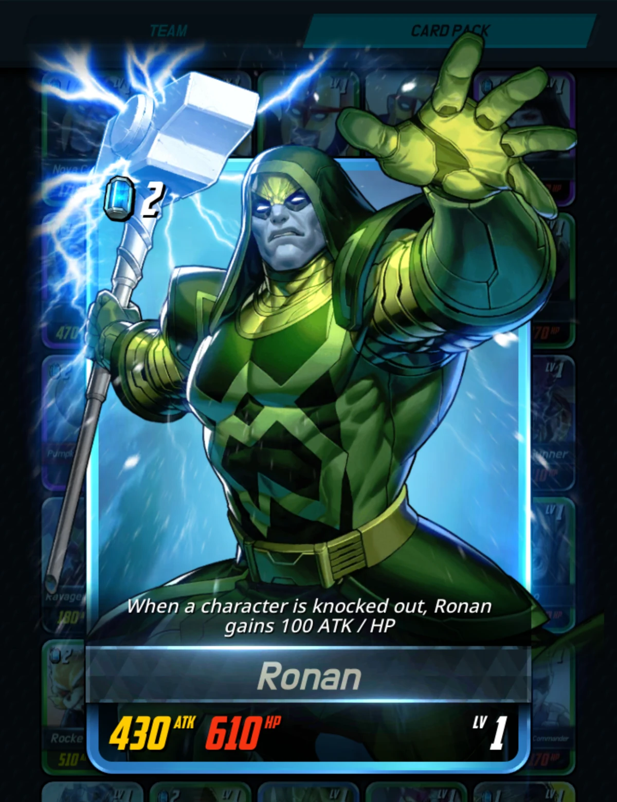 Ronan | Marvel Battle Lines Wiki | Fandom