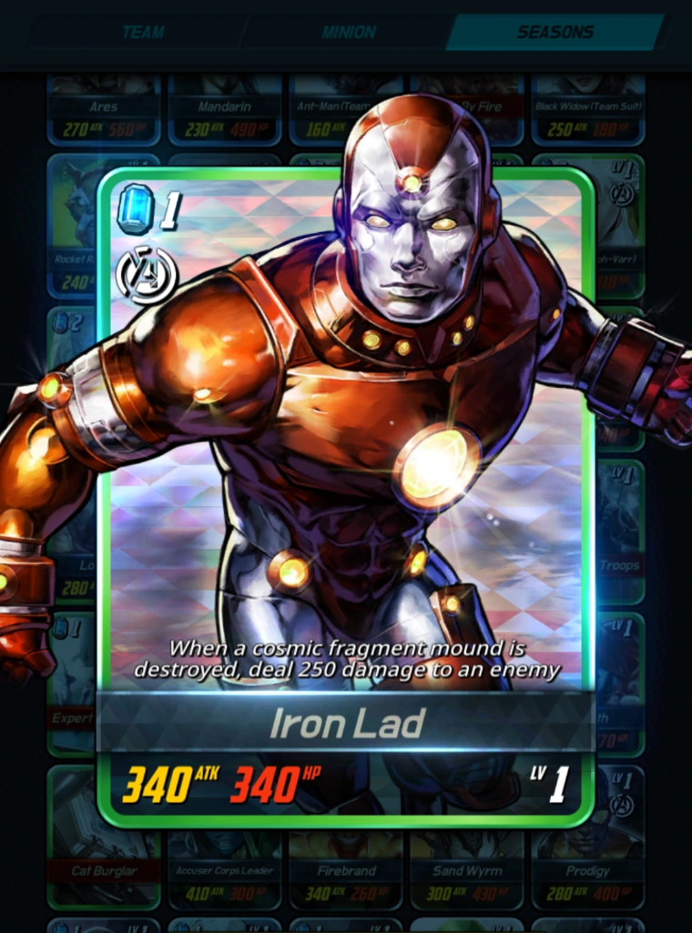 Iron Lad | Marvel Battle Lines Wiki | Fandom