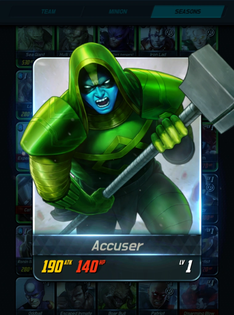 Accuser | Marvel Battle Lines Wiki | Fandom