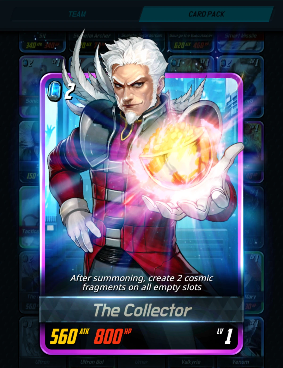The Collector | Marvel Battle Lines Wiki | Fandom
