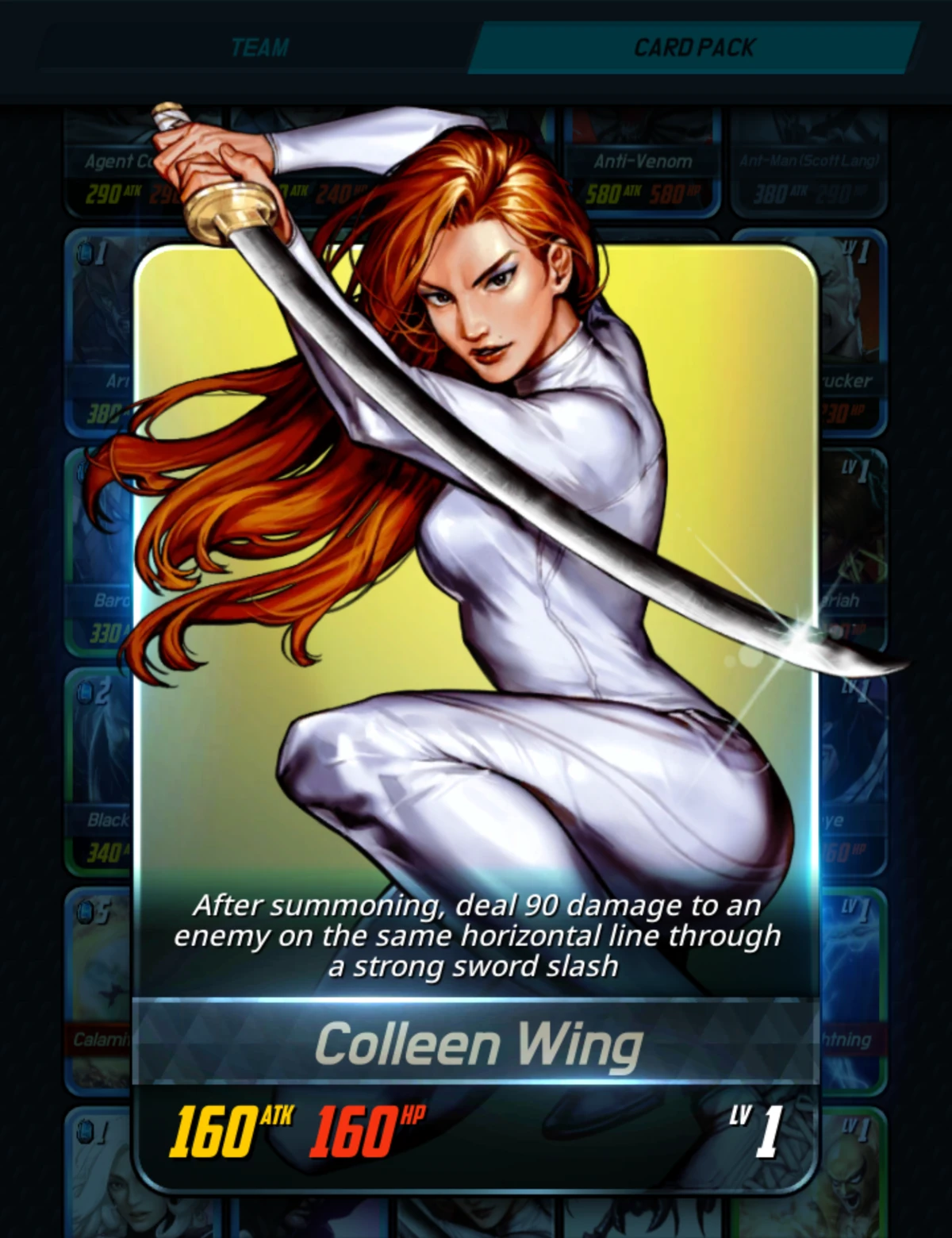 Colleen Wing | Marvel Battle Lines Wiki | Fandom