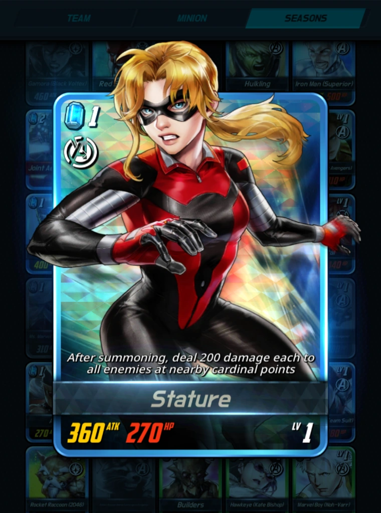 Stature | Marvel Battle Lines Wiki | Fandom