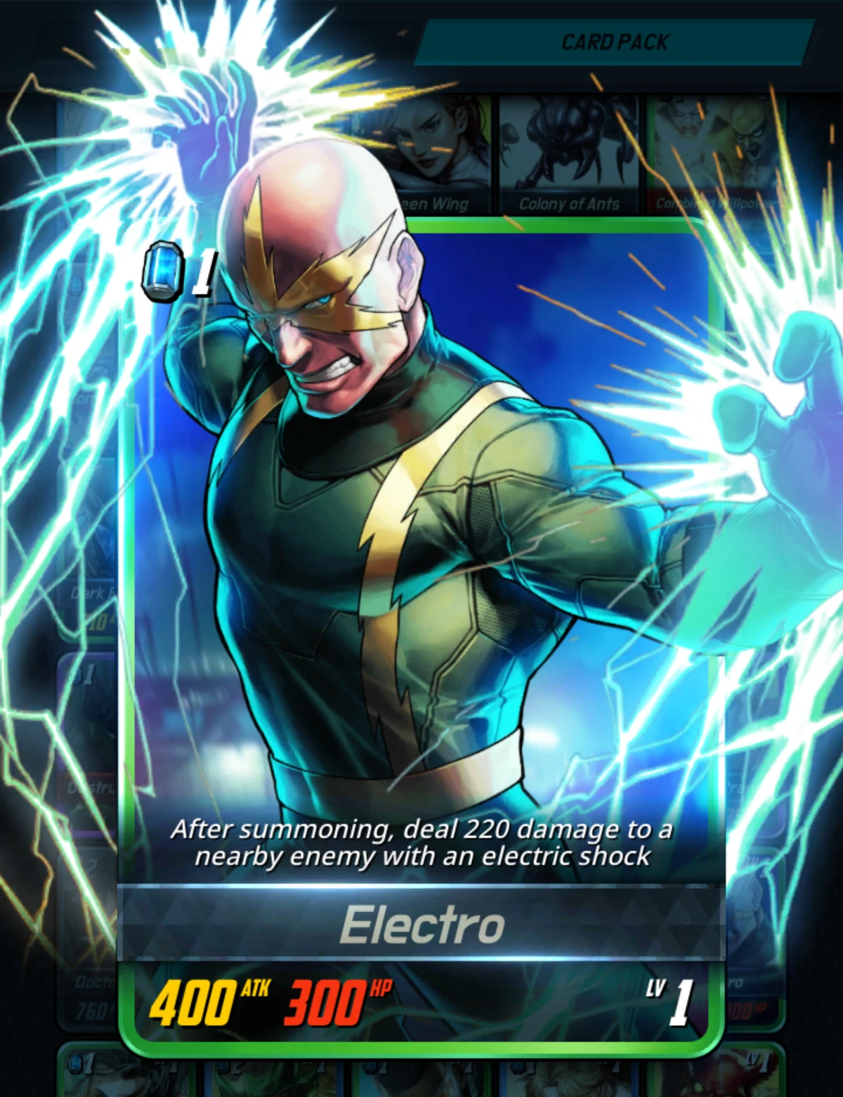 Electro | Marvel Battle Lines Wiki | Fandom