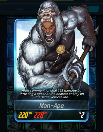 Man-Ape | Marvel Battle Lines Wiki | Fandom