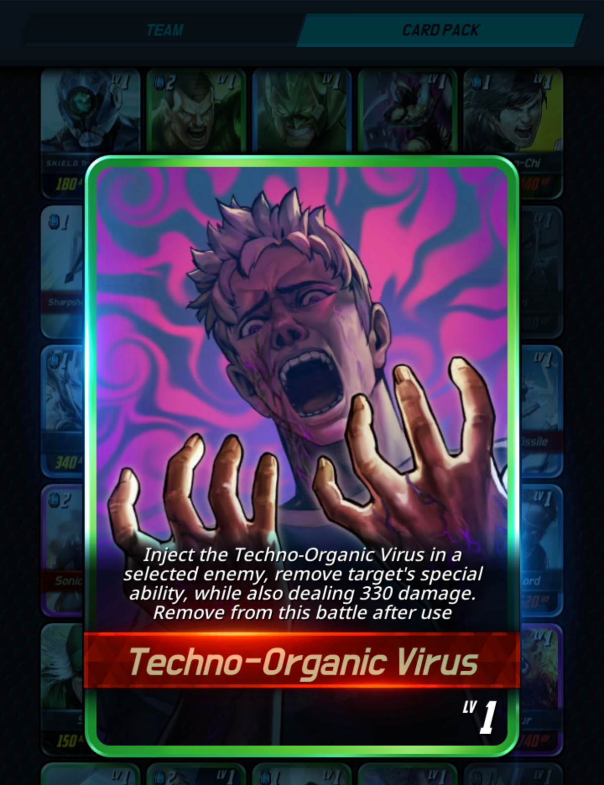Techno-Organic Virus | Marvel Battle Lines Wiki | Fandom