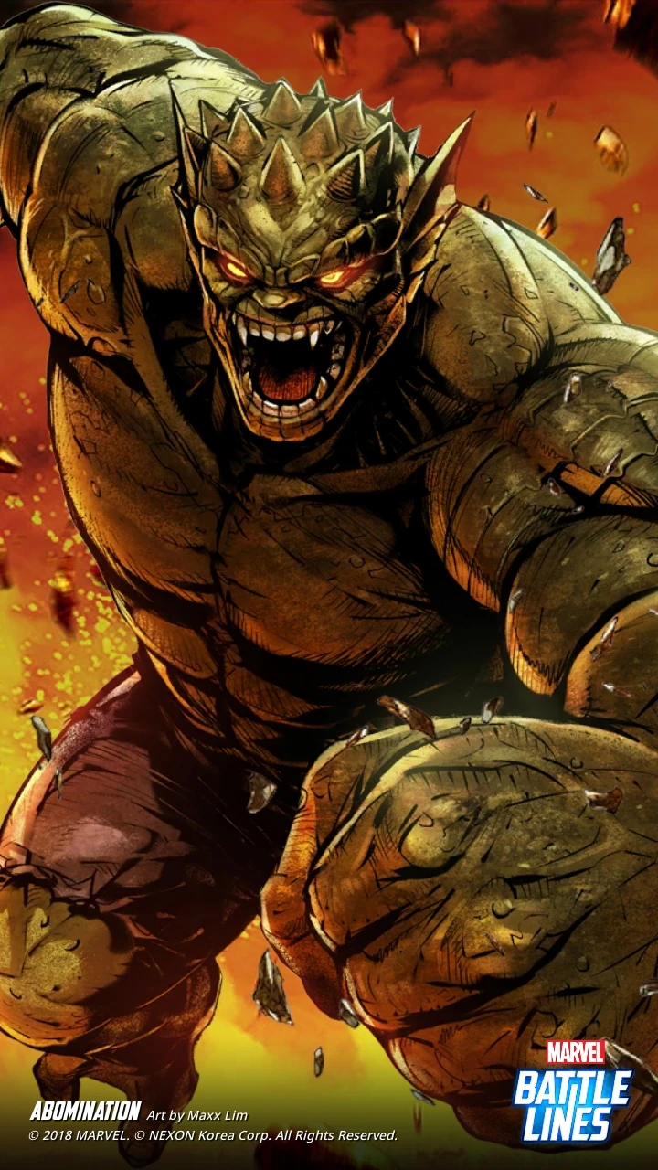 Abomination Marvel Drawing