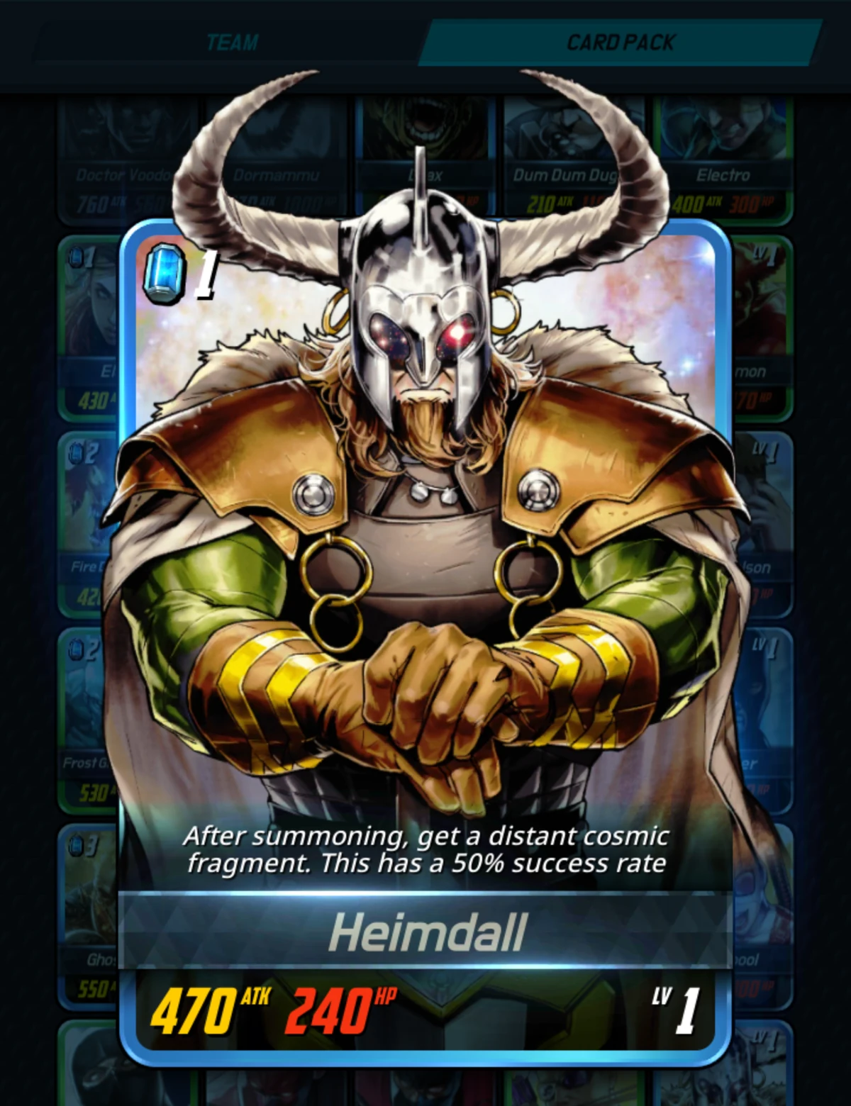 Heimdall | Marvel Battle Lines Wiki | Fandom