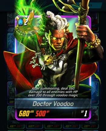 Doctor Voodoo | Marvel Battle Lines Wiki | Fandom