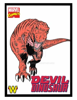 Devil Dinosaur | Marvel Charaktere Wiki | Fandom