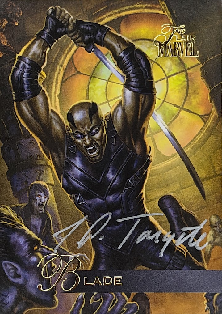 Character Blade Eric Brooks Marvel Collectible Cards Wiki Fandom