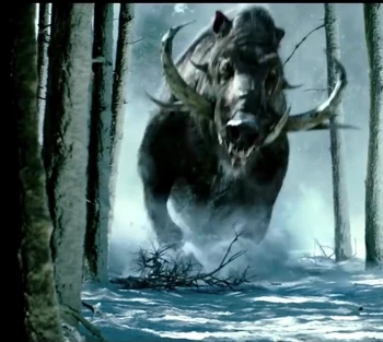 The Erymanthian Boar | Marvel & God of War Wiki | Fandom