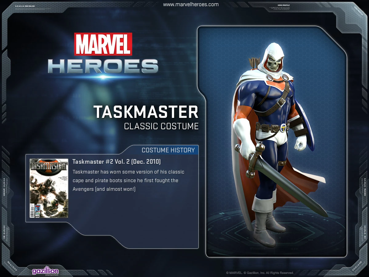 TaskMaster / Trajes | Wiki Marvel Heroes Español | Fandom