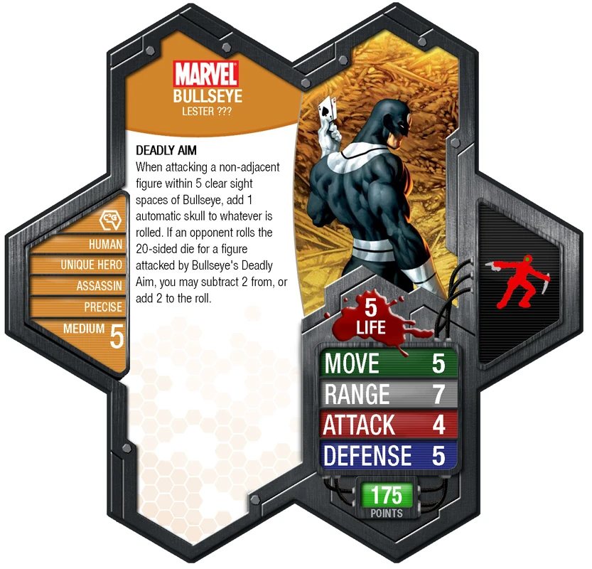 Bullseye | Marvel Heroscape Wiki | Fandom