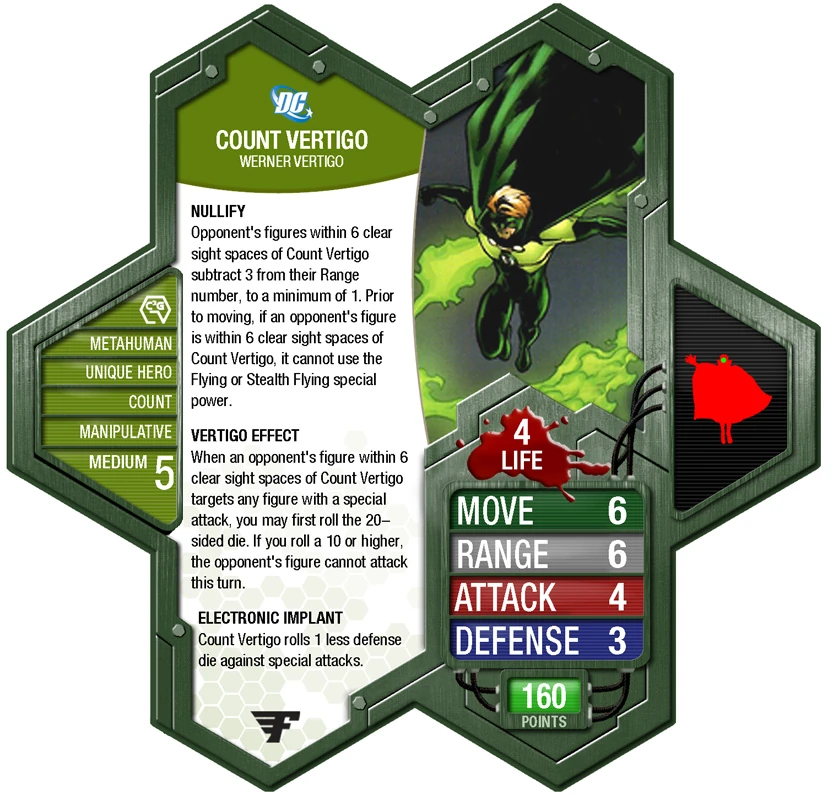 Count Vertigo | Marvel Heroscape Wiki | Fandom