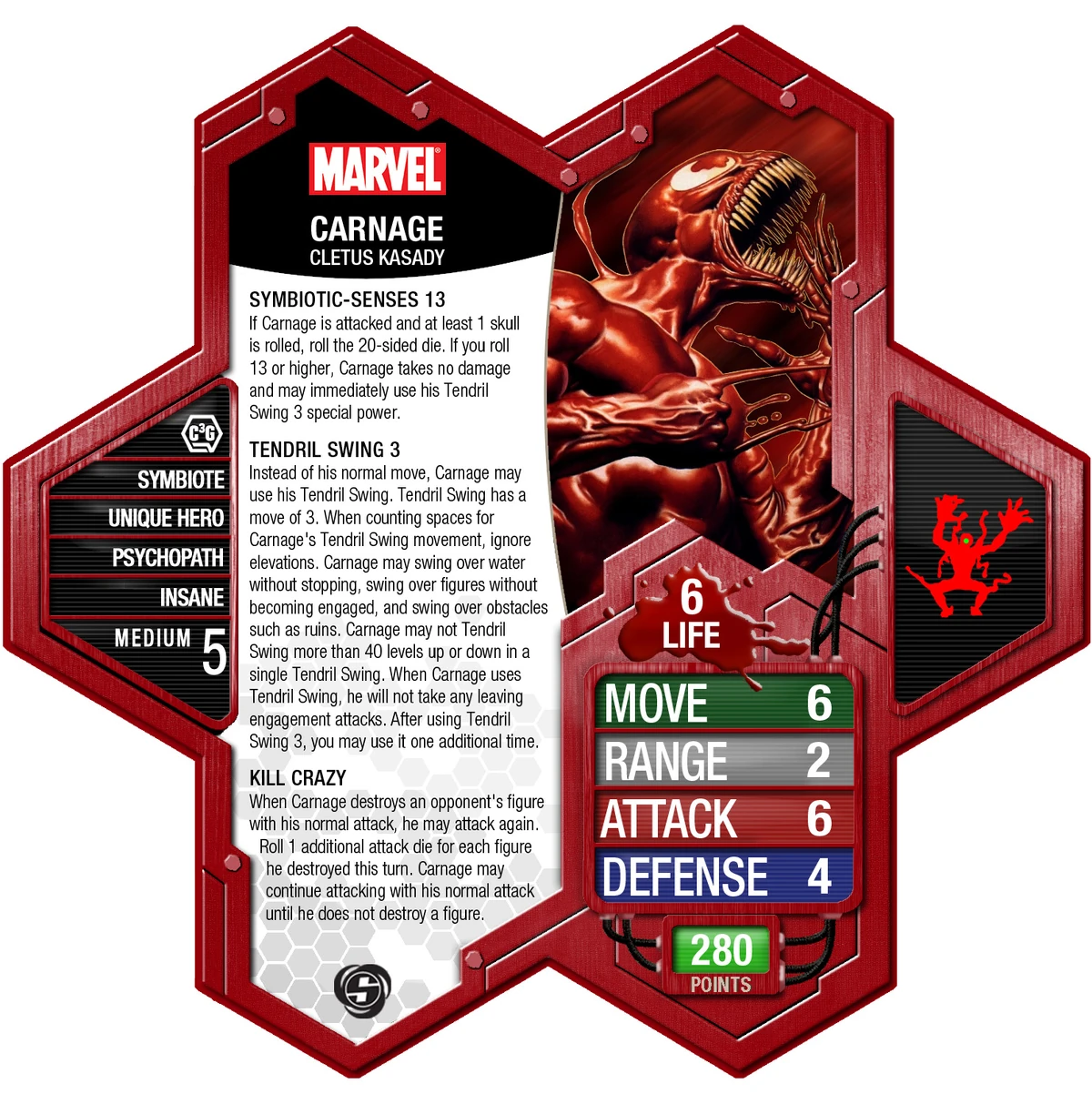 Carnage | Marvel Heroscape Wiki | Fandom
