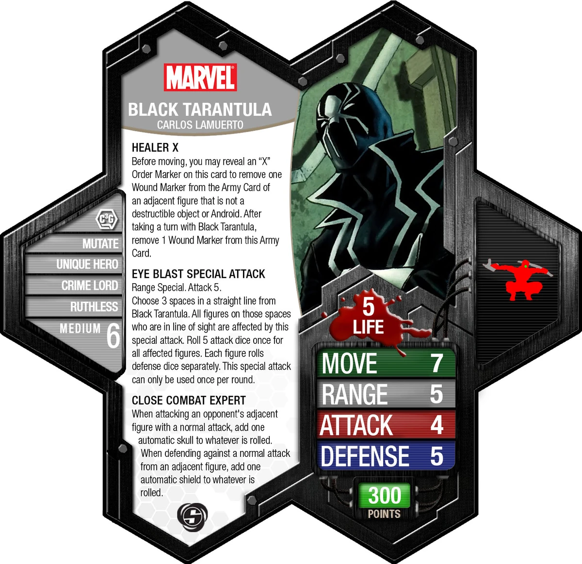 Black Tarantula | Marvel Heroscape Wiki | Fandom