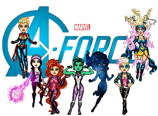 Category:A-Force | Marvel-Microheroes Wiki | Fandom