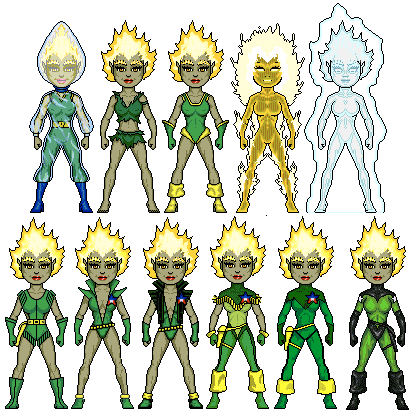 Nikki (Nicholette Gold) | Marvel-Microheroes Wiki | Fandom