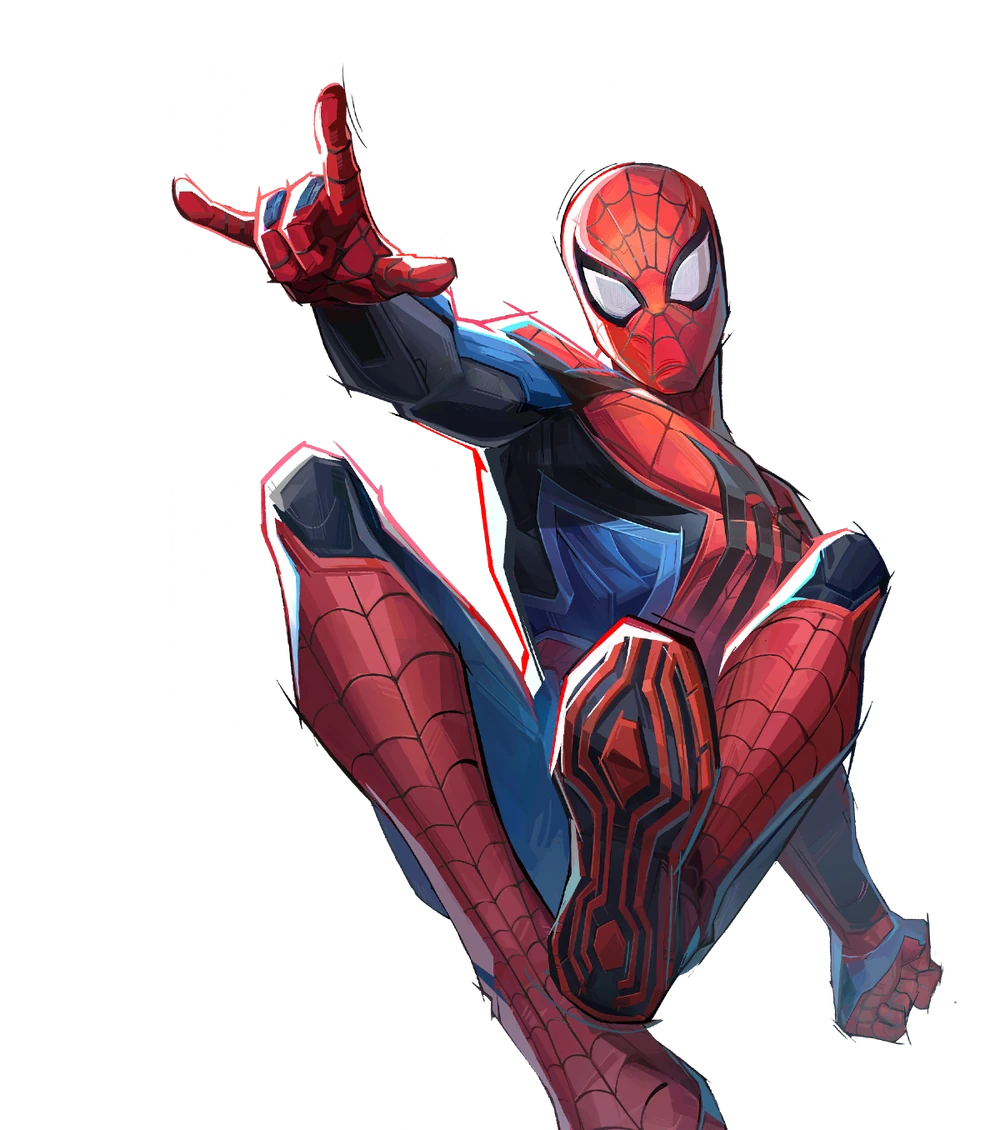 Marvel Rivals: Spider-man Minecraft Skin